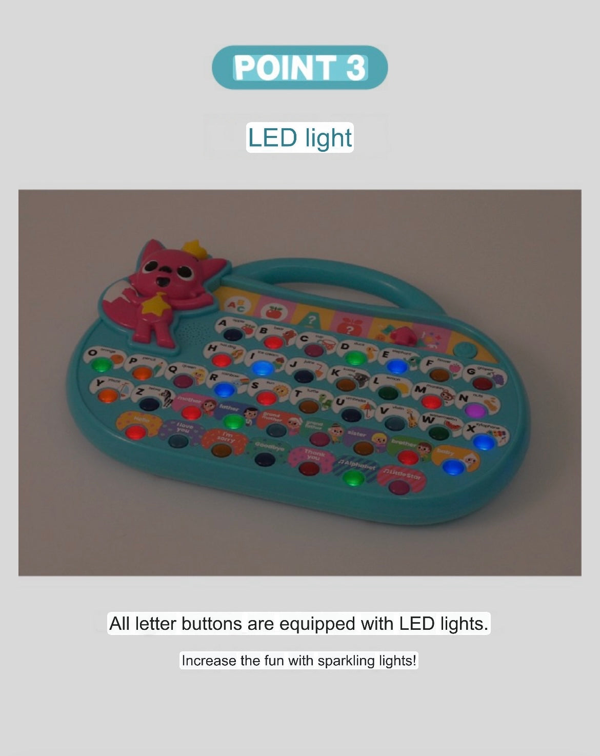 (Preorder) Pinkfong Alphabet Pad 200+ English Sound – GBFARM